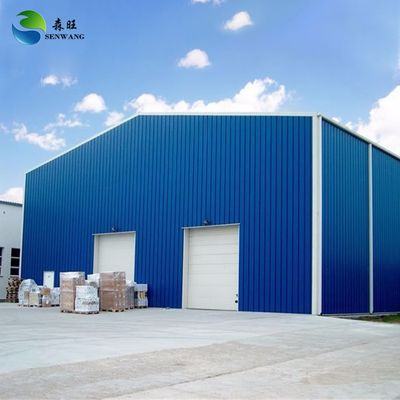 Pre Engineering Steel Building Q235 Q345 Prefab Warehouse Building With ...