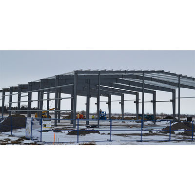 Customized Steel Structure Warehouse with C.Z Purlin and Q345 H Beam Frame