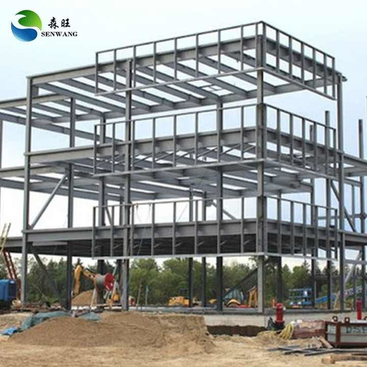Galvanized Steel Frame Steel Sheet Building With Hot Dip Galvanizing ...