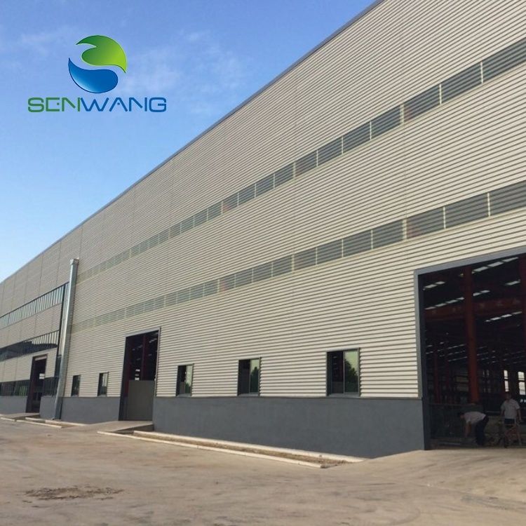 Easy-to-Assemble Steel Structure Warehouse with Fire Resistance and Tie ...
