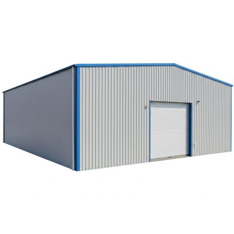 Convenient Storage Solution Steel Warehouse with Purlin Z Shape Steel ...