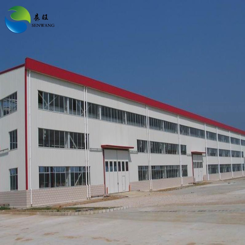 Long Life Large Span Light Steel Structure Warehouse Building Prefabricated