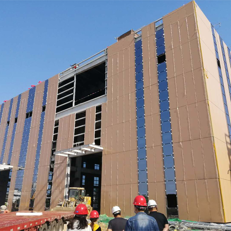 Customizable Steel Structure with Rock Wool Roof Cladding
