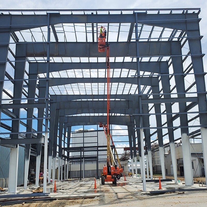 Steel Structure Metal Building Industrial Building Prefabricated ...