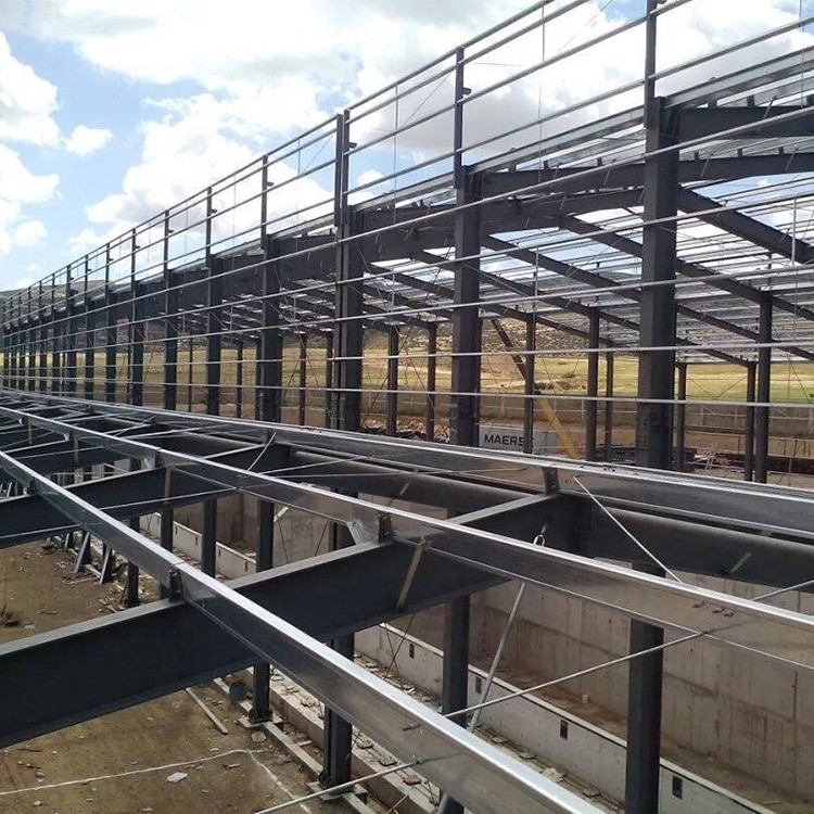 Painting Coated Steel Structure Building