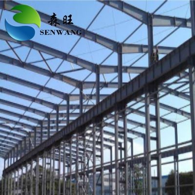 Galvanized / Painted Steel Structural Buildings With Engineer Guidance ...