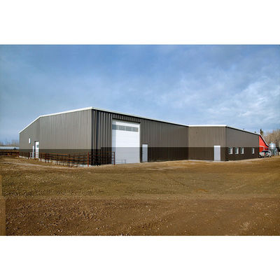 Versatile Design Options and Galvanized Painting for Prefab Metal Structure