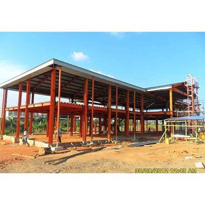 Economical Prefab Residential Steel Buildings , Q235B Steel Fabricated ...