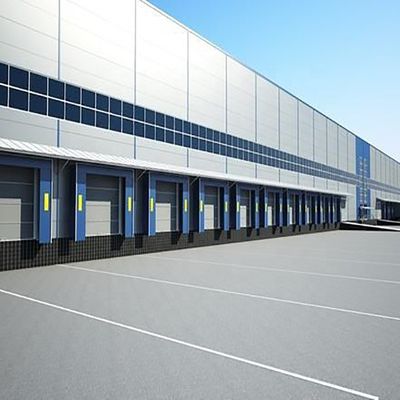 Sa 2.5 Shot Blasting Level Steel Beam Warehouse With Autocad Software
