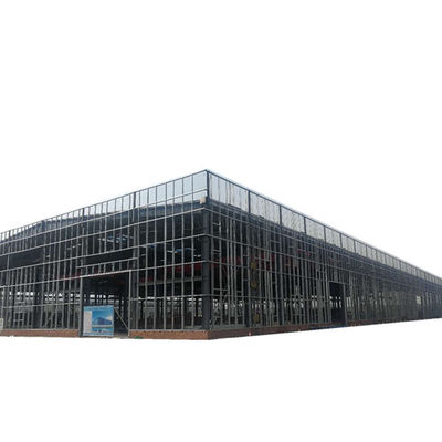 Lightweight Steel Structure Industrial Building , Prefab Metal Office ...