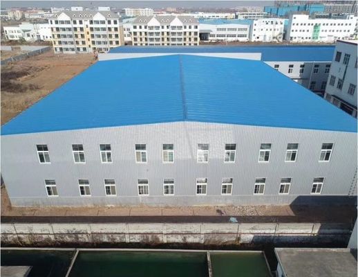 Steel Structure Warehouse with CZ Purlin and Sandwich Panel Roofing