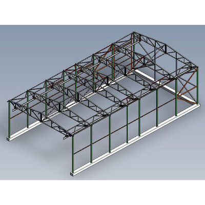 Modular Prefabricated Steel Structure Buildings , Industrial Wide Span ...