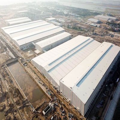 Large Span Steel Structure Warehouse Workshop Prefabricated Engineered ...