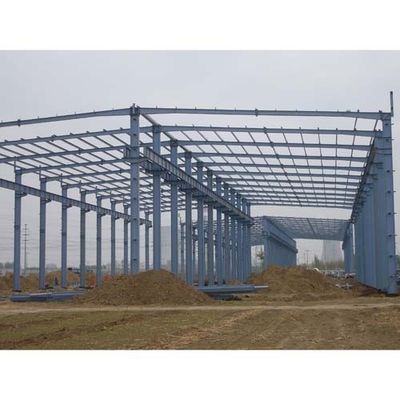 AutoCAD Drawing Steel Construction Warehouse , Metal Frame Structure ...