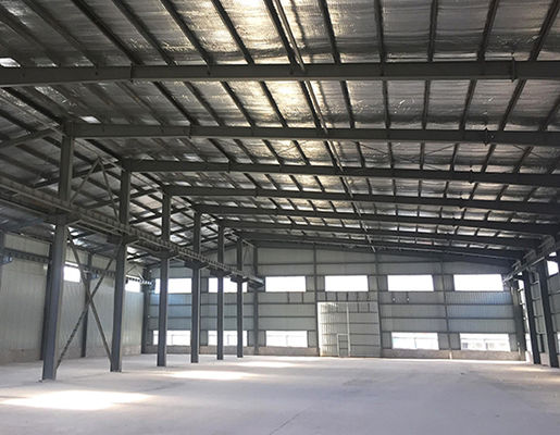 Painting Coated Steel Structure Building