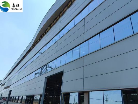 Construction Projects Structural Steel Building With Welded H Steel ...