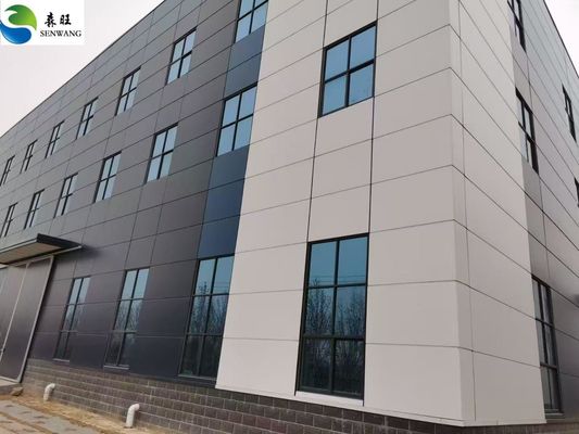 Construction Projects Structural Steel Building With Welded H Steel ...