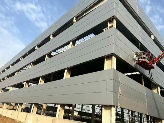 Customizable Versatile Steel Frame Warehouse Construction With Sandwich ...