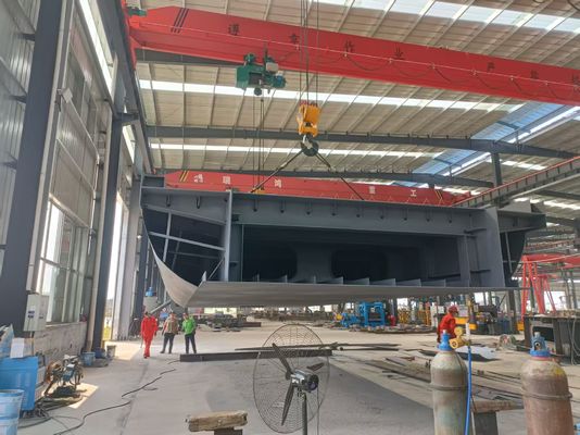Bolt / Weld Connect Portable Modular Metal Cladding Steel Structure ...