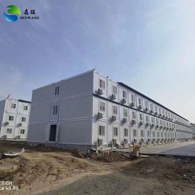 Fire Resistance Steel Frame Warehouse with Steel Color Sheet Roof and ...