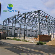 Prefabricated Steel Warehouse with Custom Dimensions